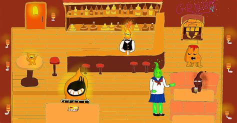 Grillbys Bar By Plokoon21 On Deviantart