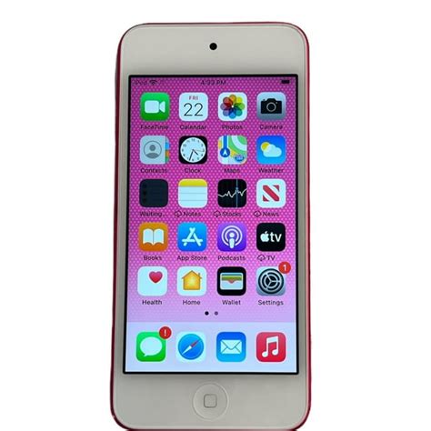Pre Owned Ipod Touch 7th Generation 128gb Hot Pink Mp3 Audio Video Player Otterbox 1