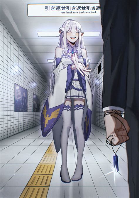 Jouge2983 Emilia Rezero Natsuki Subaru Rezero Kara Hajimeru Isekai Seikatsu Rezero Kara