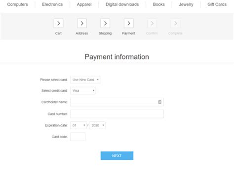 Cardconnect Advanced Payment Plugin Nopcommerce