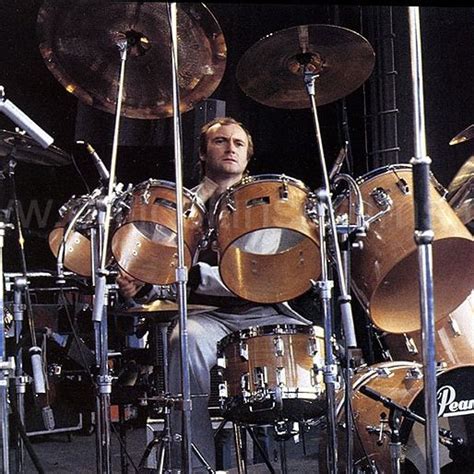 Phil Collins Drum And Bass Drummer Tom Drum