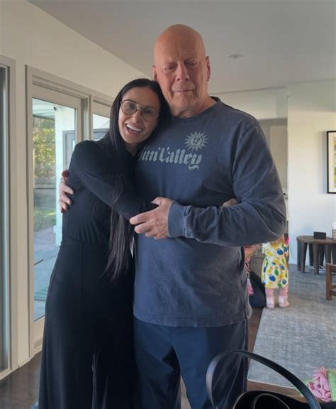 Demi Moore Stays By Bruce Willis Side Through The Hardest Times