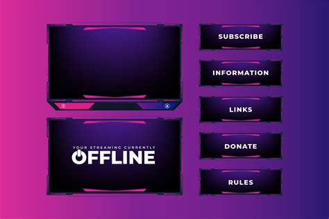 Online Streaming Frame Element Vector Graphic By Iftidigital · Creative