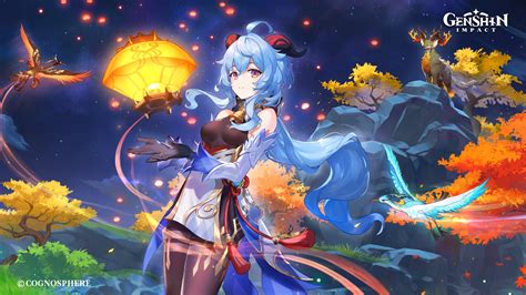 Ganyu Anime Girl Art HD Genshin Impact Wallpapers HD Wallpapers ID