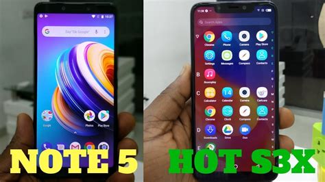 Infinix Note Vs Infinix Hot S X Speed Test Camera Test Youtube