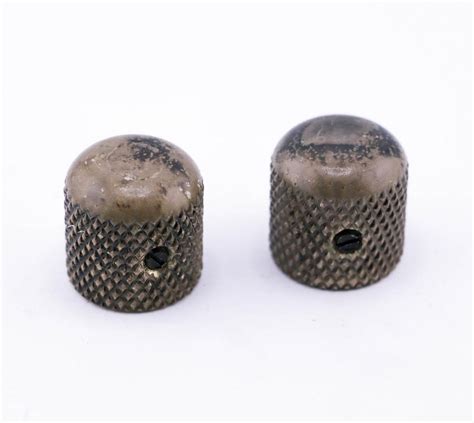 Agp ™ Aged Telecaster ® Relic Dome Knobs With Set Screw For 635mm 14