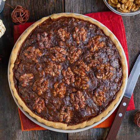 Easy Walnut Pie Honey Walnut Pie Recipe