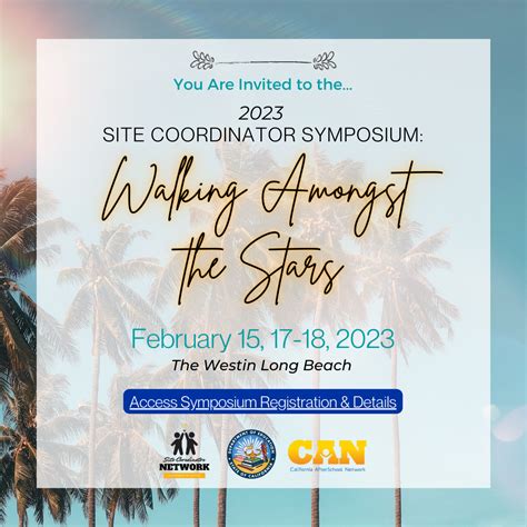 2023 Site Coordinator Symposium Updates Afterschool Network