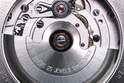 25 Jewels Watch Movements Caliber Corner