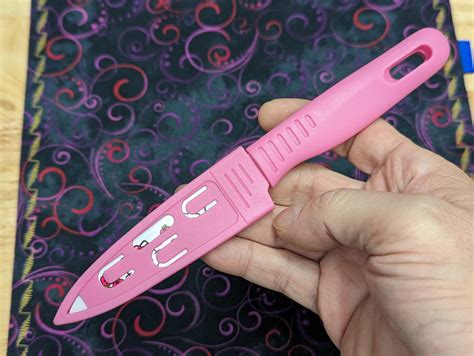 75 Hello Kitty Pairing Knife W Sheath Lightning Otf Knives