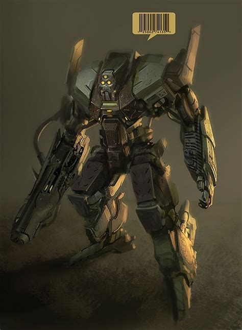 23 Inspiring Examples Of Mech Concept Art Concept Art World Robot