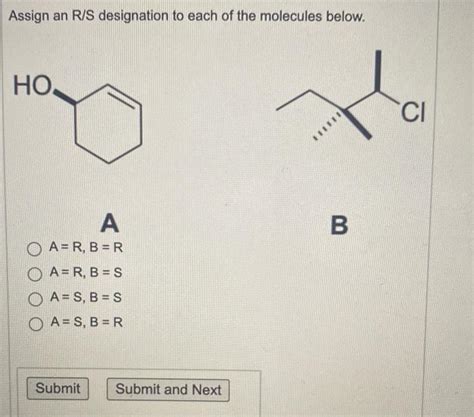 solved determine the configuration r or s of the carbon