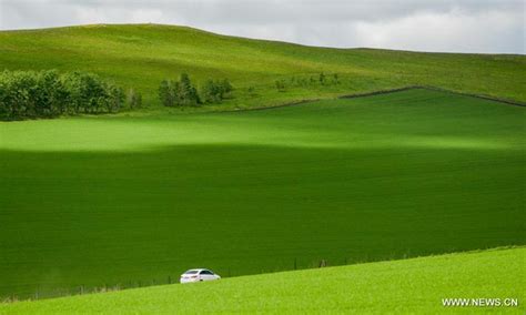 Grassland Scenery Along No 332 National Highway In Inner Mongolia