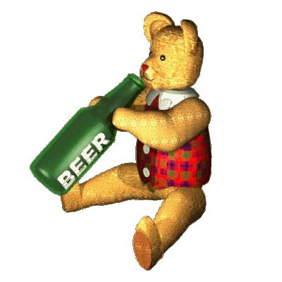 Knuffelbeer  Beer Drinking Guy  Animation By Weltenwandler
