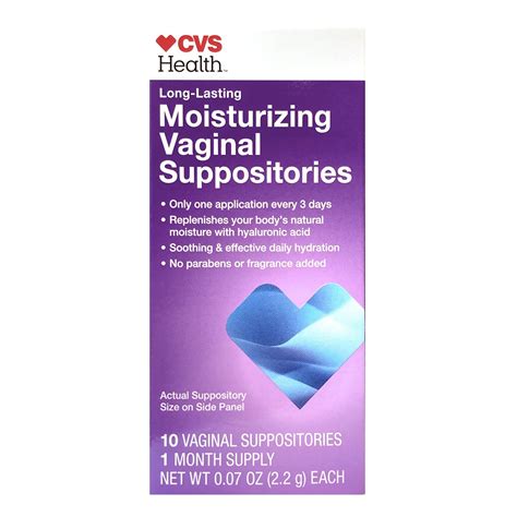 Vaginal Suppositories For Dryness At Bev Wood Blog