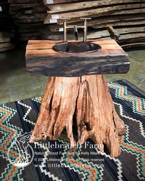 Rustic Vanities Rustic Vanity Floating Bathroom Vanity
