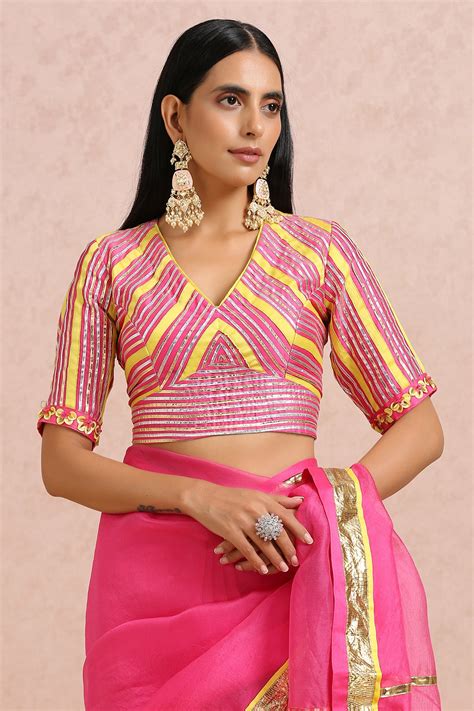 Fuchsia Saree Label Nitika