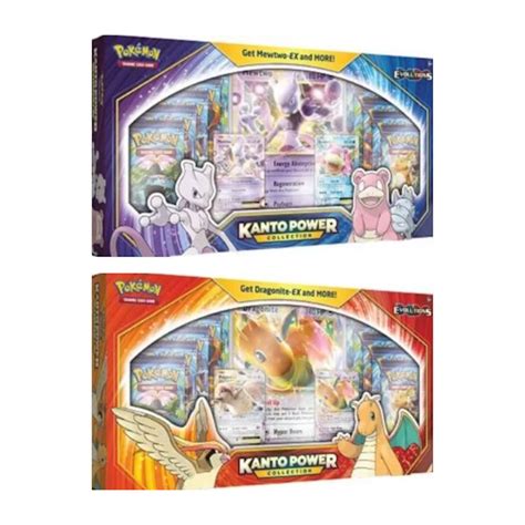 2020 Pokemon Tcg Xy Evolutions Kanto Power Collection Mewtwo Ex And Dragonite Ex Bundle 구매하기 노블쉽