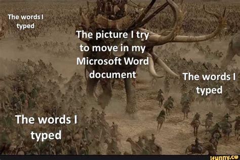 Microsoft Word Meme