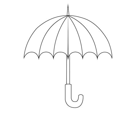 Umbrella Outline Images Hd