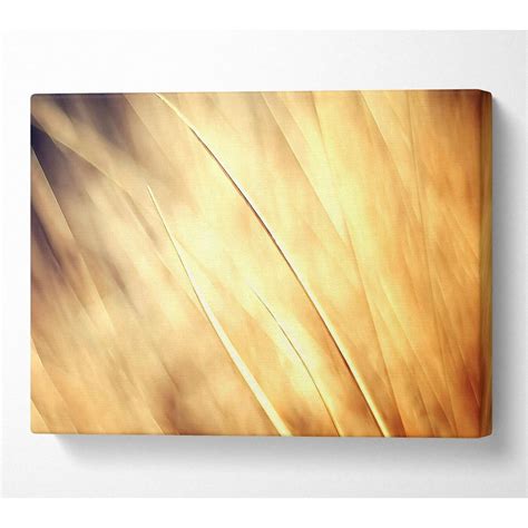 Autumn Grass Canvas Print Wall Art