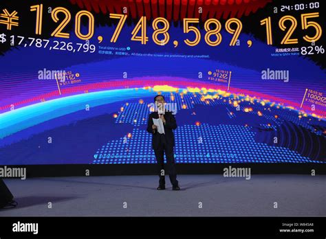 Daniel Zhang Or Zhang Yong Ceo Of Alibaba Group Delivers A Speech In