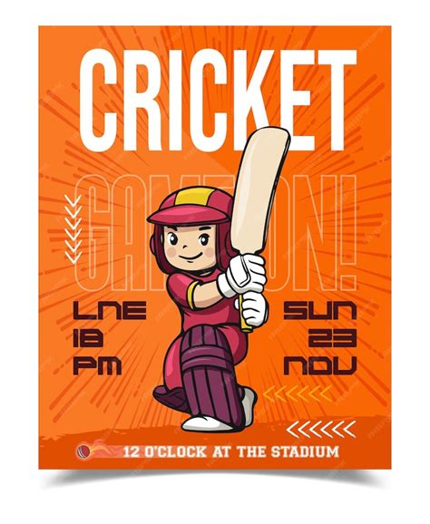 Premium Vector Ipl T20 Cricket Season Flyer Template With Cricket Player