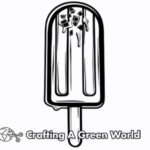 Ice Pop Coloring Pages Free And Printable