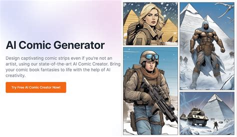 Ai Comic Generator Easily Create Comics In Different Art Styles With Ai