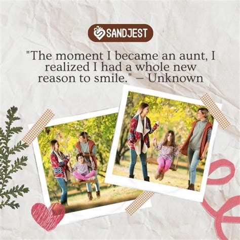 100 Special Aunt Quotes To Make Her Smile • Sandjest Ts