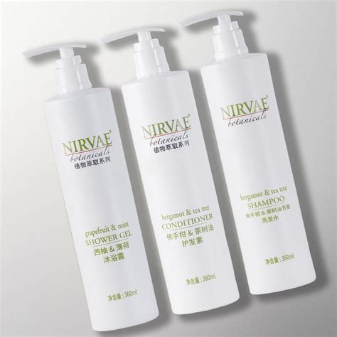 Nirvae Botanicals Shampoo And Conditioner And Shower Gel 360ml Ioliveyou