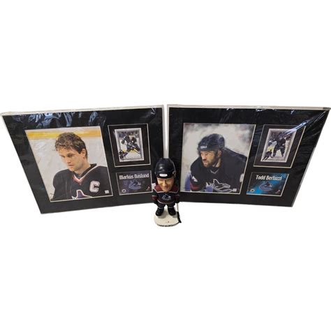 2 Canucks Prints And Todd Bertuzzi Bobblehead Markus Naslund And Todd Bertuzzi The Mad Picker