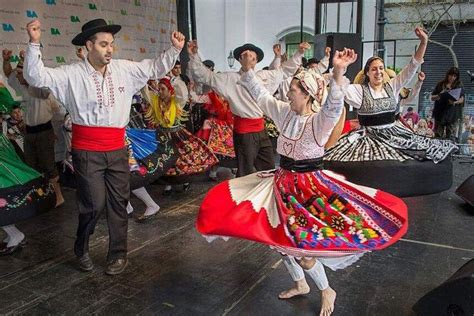 Corridinho Portugal Dance Couple Dancing Portugal