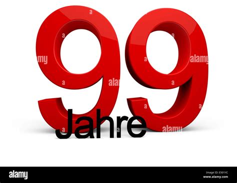 99 Jahre Stock Photo - Alamy