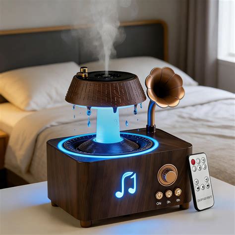 Morbou Raindrop Aroma Diffuser Room Humidifier With White
