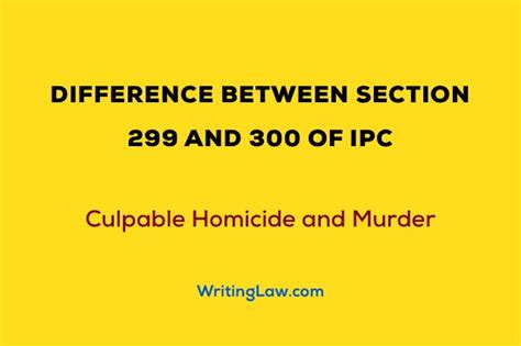 Difference Between Section IPC And Section IPC Law Notes Directive Principles Exam