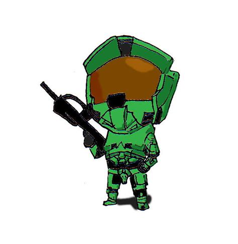 Chibi Master Chief By Stealthsneak1 On Deviantart