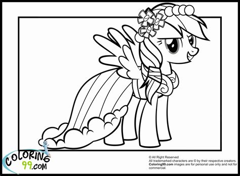 Rainbow Dash Coloring Pages Kindpng 2025