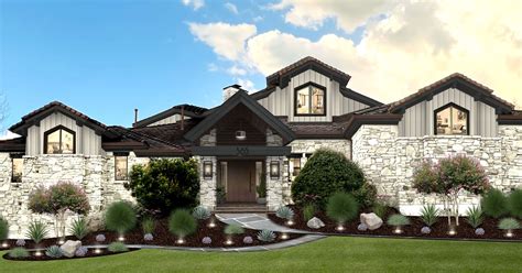 Stone Exterior House Designs