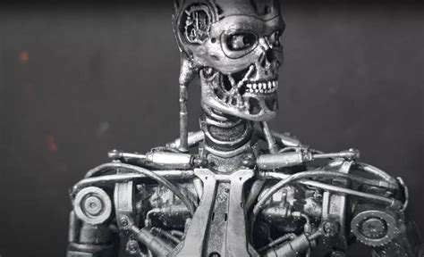 Terminator T 800 Endoskeleton Rekvizit T2 V2 High Detal 3d Model By