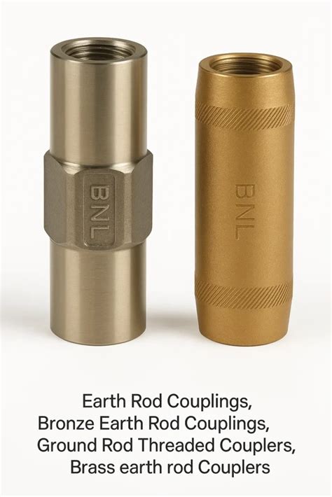 Brass Earth Rod Couplings Bronze Earth Rod Couplings Ground Rod