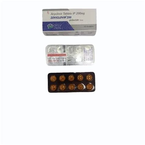 Acyclovir 200mg Tab At ₹ 200stripe Mahal Nagpur Id 2853063751230