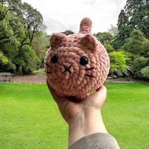 Crochet Loaf Cat Plushie Crochet Plushie Cat Crochet Kitty Etsy