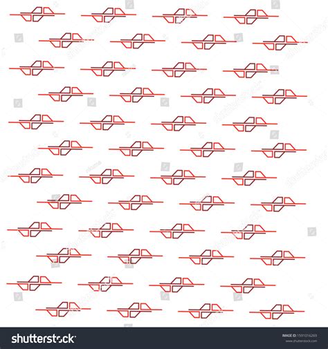 Print Line Design Two Colour Making Stock Illustration Shutterstock
