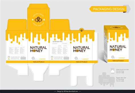 Tea Box Template Illustrator