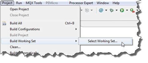 Eclipse Working Sets Explained Mcu On Eclipse