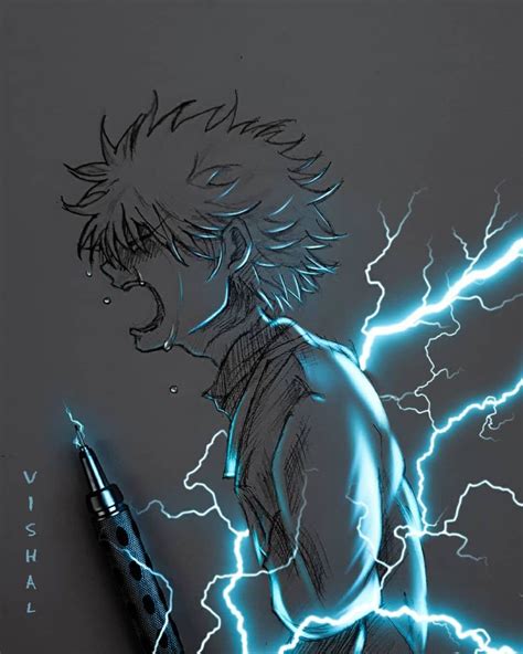 Vishal Prasad On Instagram “killua Zoldyck Hunter X Hunter ⚡ Follow Vishal Prasad84 For More