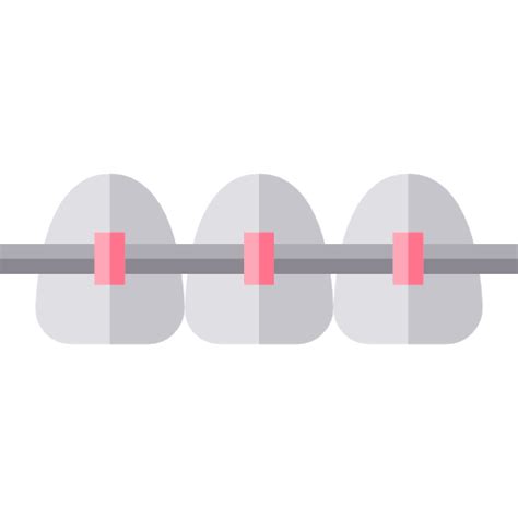 Braces Basic Straight Flat Icon Braces Basic Straight Flat Icon
