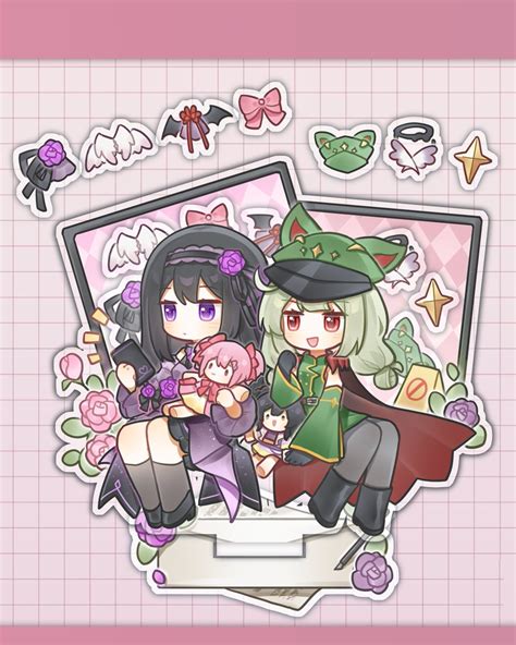魔法少女にあこがれて まほあこ Gushingovermagicalgirls Mahoako 依頼イラストレーター