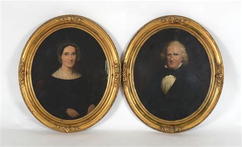 Att To William Joseph Williams 1759 1823 Pair Of Portraits For